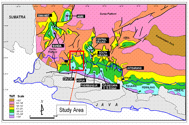 Figure 1 : Basement configuration map shows the Highs and Lows in the ...